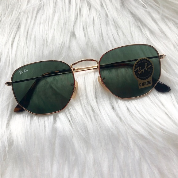 Ray-Ban | Accessories | New Rayban Rb3548 Hexagonal Sunglasses | Poshmark